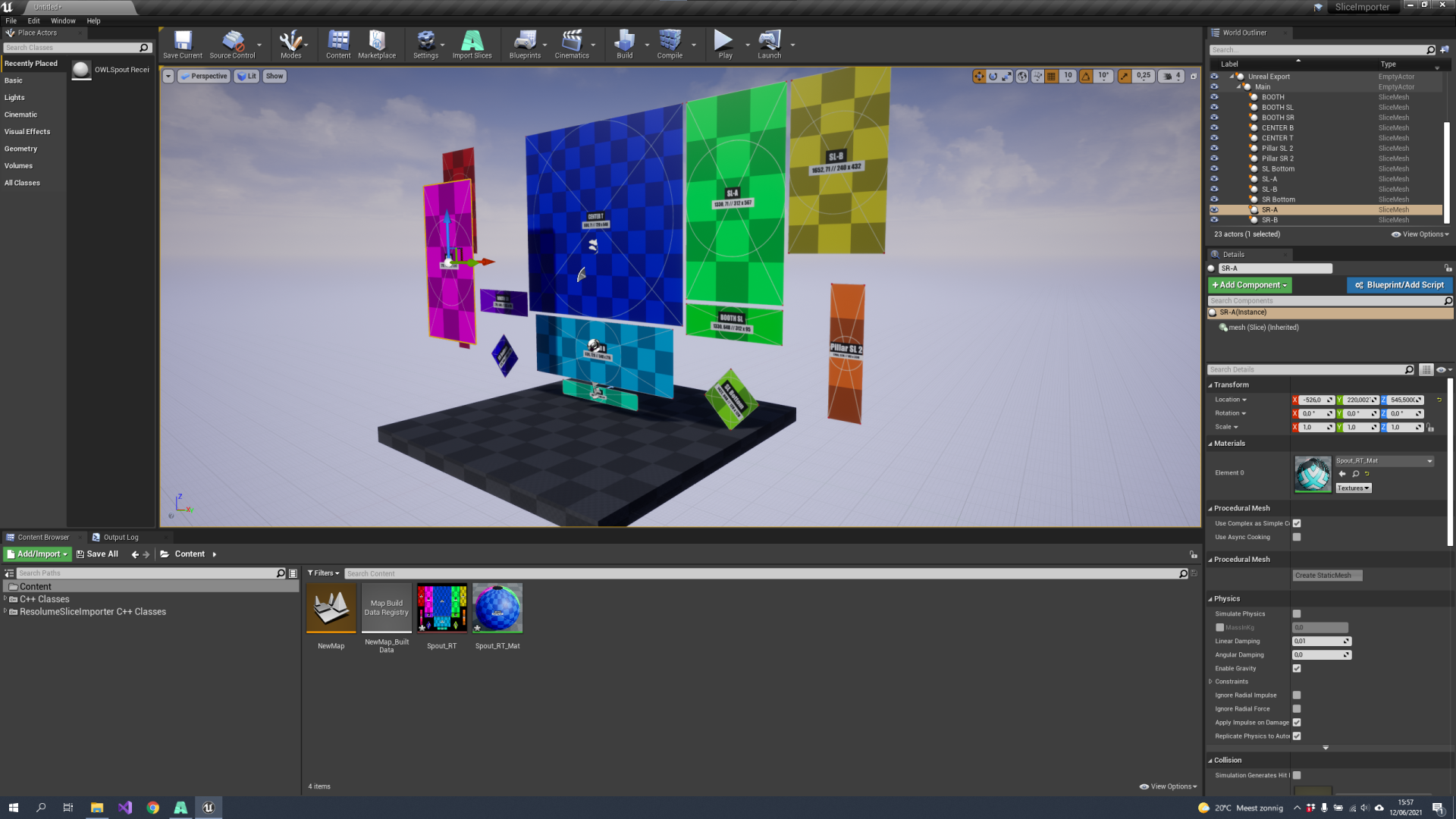 Resolume Slice Import – Hybrid Visuals